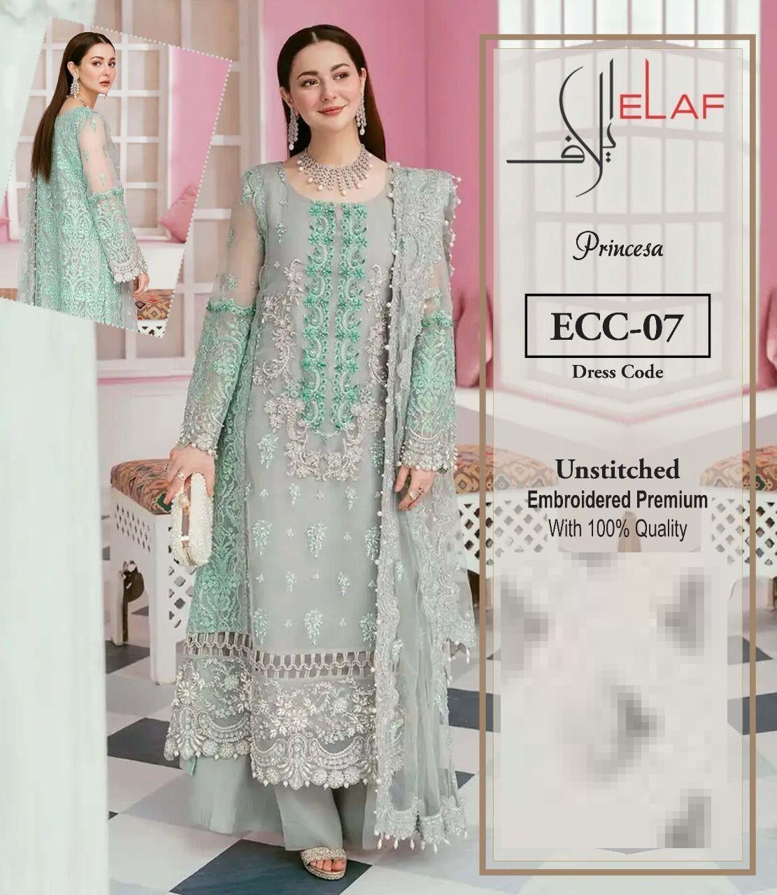 Elaf Organza Heavy Embroidered Luxury Collection Most Demanded Article ...