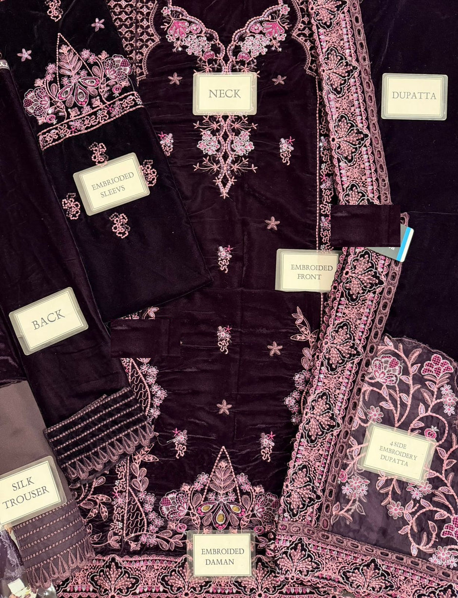 Top Selling Velvet Collection In Pakistan (Micro Velvet) Wearzaa